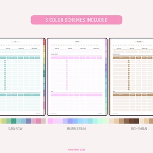 Digital Workout Planner, Daily Exercise Log, Work Out Journal, Weight ...