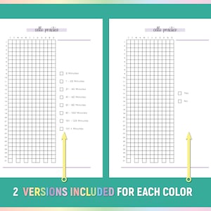 A5 Cello Practice Tracker, Printable Cello Training Journal, Simple ...