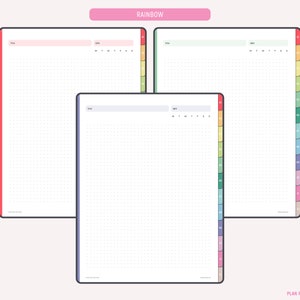 Digital Dot Grid Notebook, Dotted Note Book for Goodnotes, Notability ...