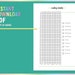 A5 Reading Minutes Tracker, Printable Reading Habit Journal, Simple ...