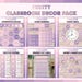 Pink and Purple Classroom Decor Bundle - Teacher Class Decorations - Etsy