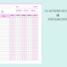 Editable Attendance Sheet Printable, School Attendance Log, Attendance ...