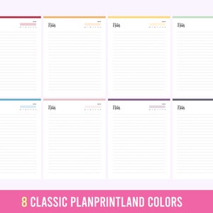 Printable Notes | Printable Planner Pages - Etsy