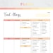 Printable Food Allergy Log - Food and Symptom Diary - Food Allergy ...
