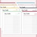 Printable Study Checklist, Print at Home Daily Study Chart, Studying ...