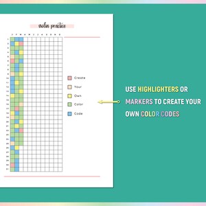 A5 Violin Practice Tracker, Printable Violin Training Journal, Simple ...