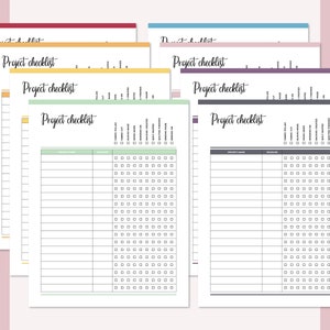 Printable Quilting Project Checklist, Quilting Checklist, Quilt Making ...