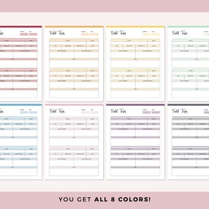 Homeschool Field Trip Planner Printable, Home School Excursion Planner ...