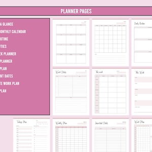 Printable Nurse Planner, Daily Planner for Nurses, Nurse Life Planner ...
