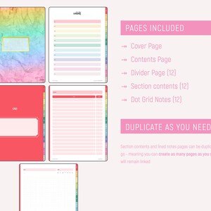 Digital Dot Grid Notebook, Dotted Note Book for Goodnotes, Notability ...
