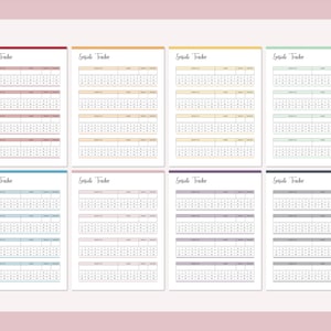 TV Episode Tracker Printable, TV Series Tracking, TV Log, Television ...