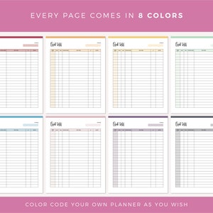 IVF Planner Printable, TTC Journal, Fertility Planner, IUI Medication ...