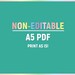 A5 Hexagonal Daily Rating Journal, Printable Hexagon Rating Tracker ...