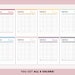 Printable Contact Record, Contact Tracker, Client Contact Sheet ...