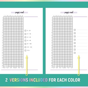 A5 Avid Reader Chart Tracker, Printable Avid Reader Journal, Simple ...