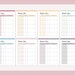 Printable Medication History Template, Medical Binder Planner Insert ...