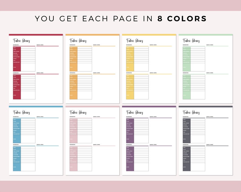 Printable Fabric Library for Quilting and Sewing Fabric - Etsy