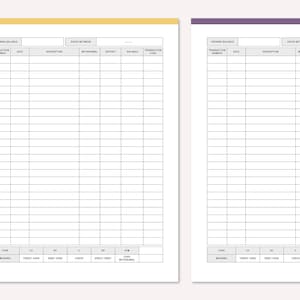 Printable Checkbook Register, Check Book Balance Log, Account Ledger ...
