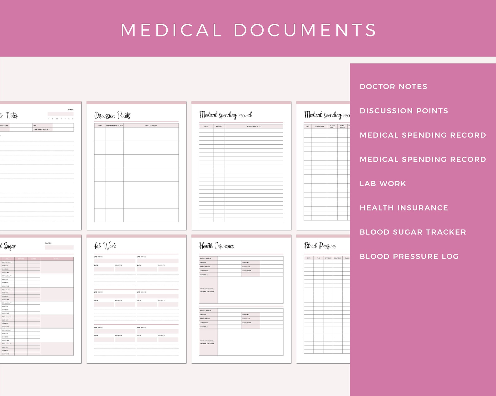 Printable Dementia Care Planner, Alzheimer's Carer Binder, Senior Care ...
