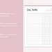 Printable Study Checklist, Print at Home Daily Study Chart, Studying ...
