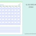 Editable Blank Calendar Template Printable, Calendar PDF, Monthly ...