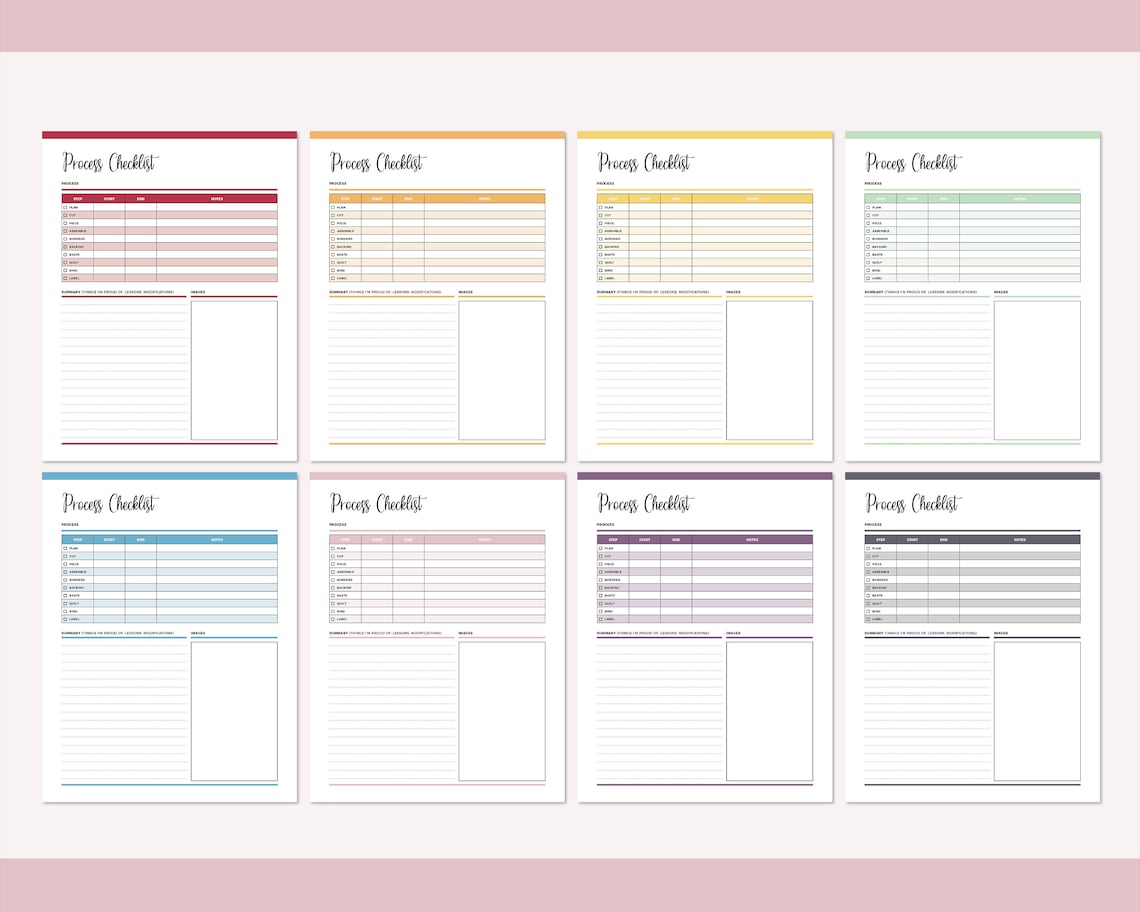 Printable Simple Quilting Journal Digital Download, Printable Quilt ...