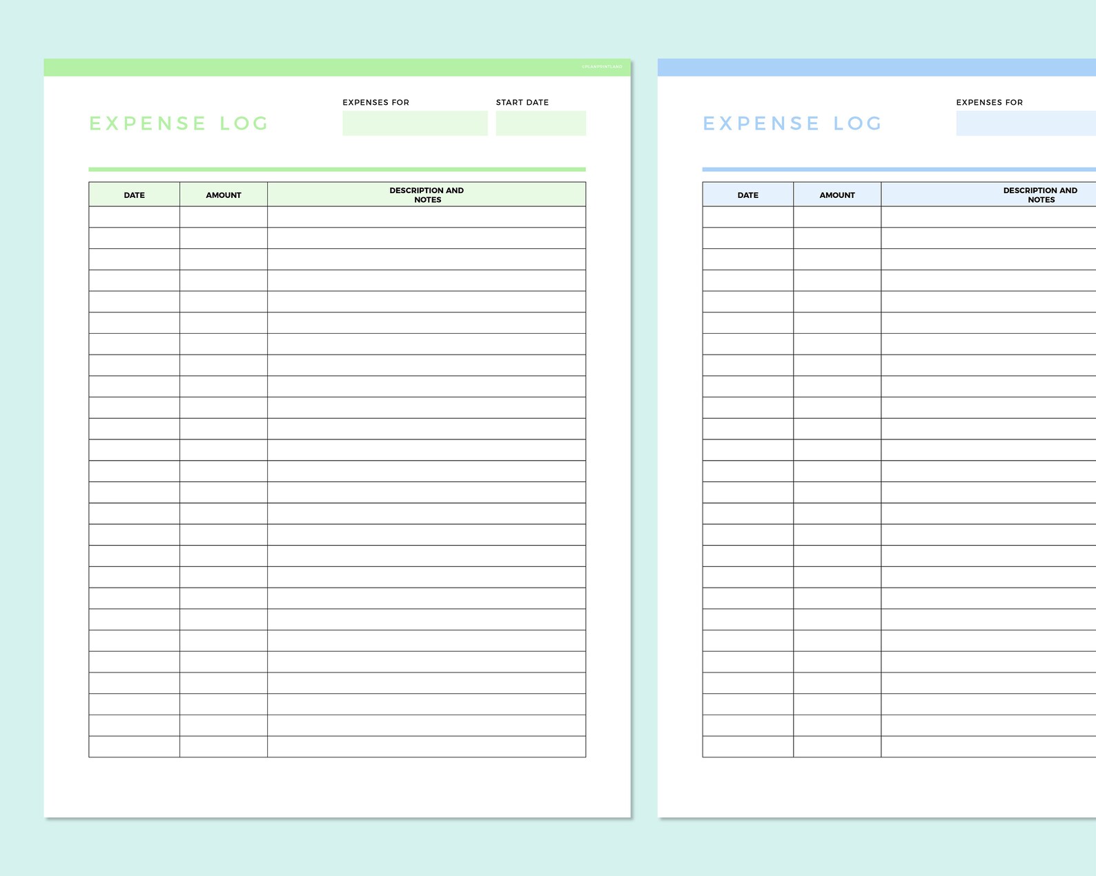 Editable Expense Log Printable, Fillable Expense Tracker, Spending ...