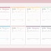 Printable TV Series Review Sheet, Television Show Log, TV Show Planner ...