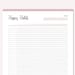 Printable Happy Habit Tracker, Habit Tracking, Happiness Log ...