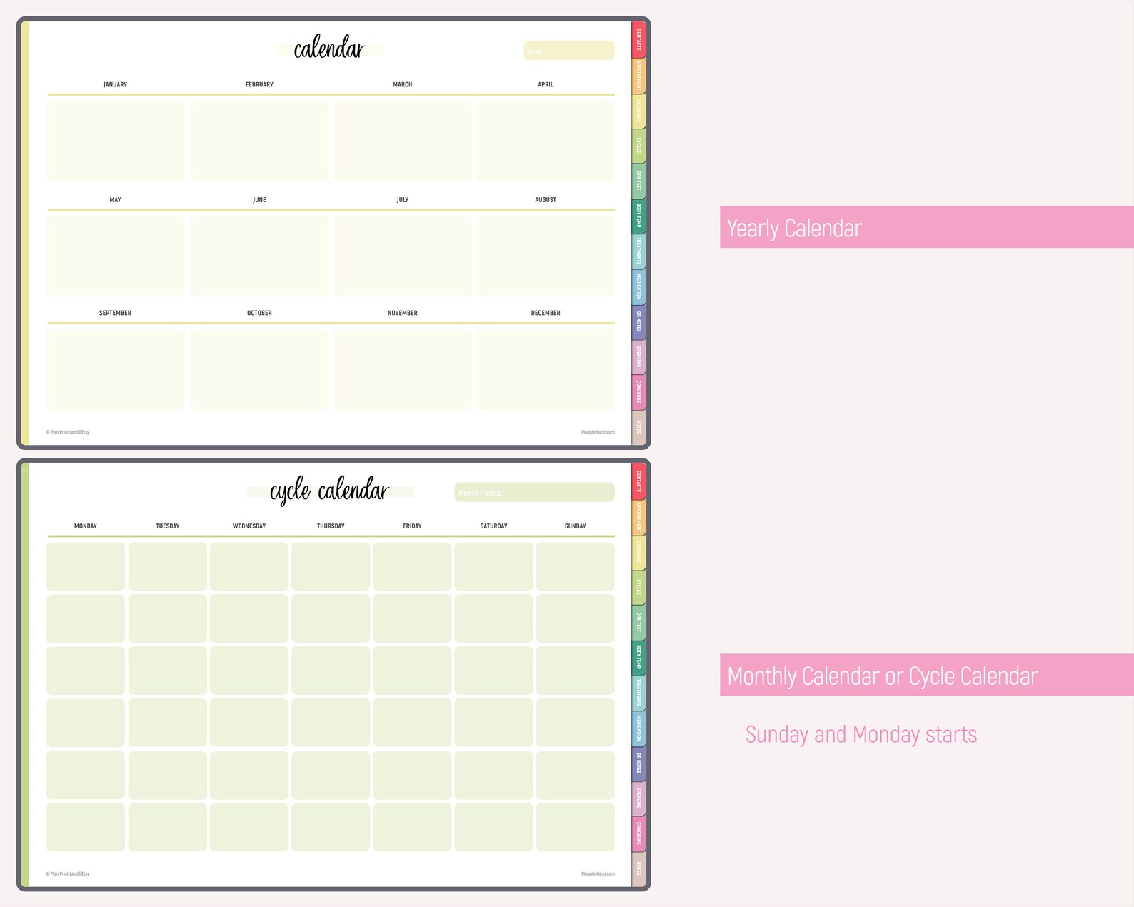 Digital IVF Planner, TTC Journal, IUI Medication Tracker, Conception ...
