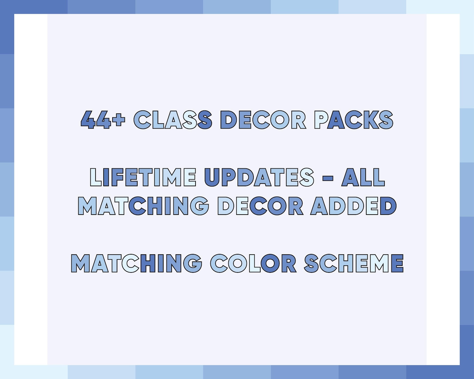 Blue Classroom Decor Bundle - Classroom Decorations - Teacher Resources ...