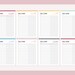 Printable Study Checklist, Print at Home Daily Study Chart, Studying ...