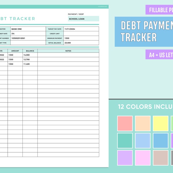 Credit Card Expense Tracker Book - Etsy