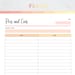 Printable Pros and Cons List Template (PDF) - Etsy
