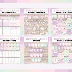 Pastel Classroom Decor Bundle - Printables for Teachers - Etsy