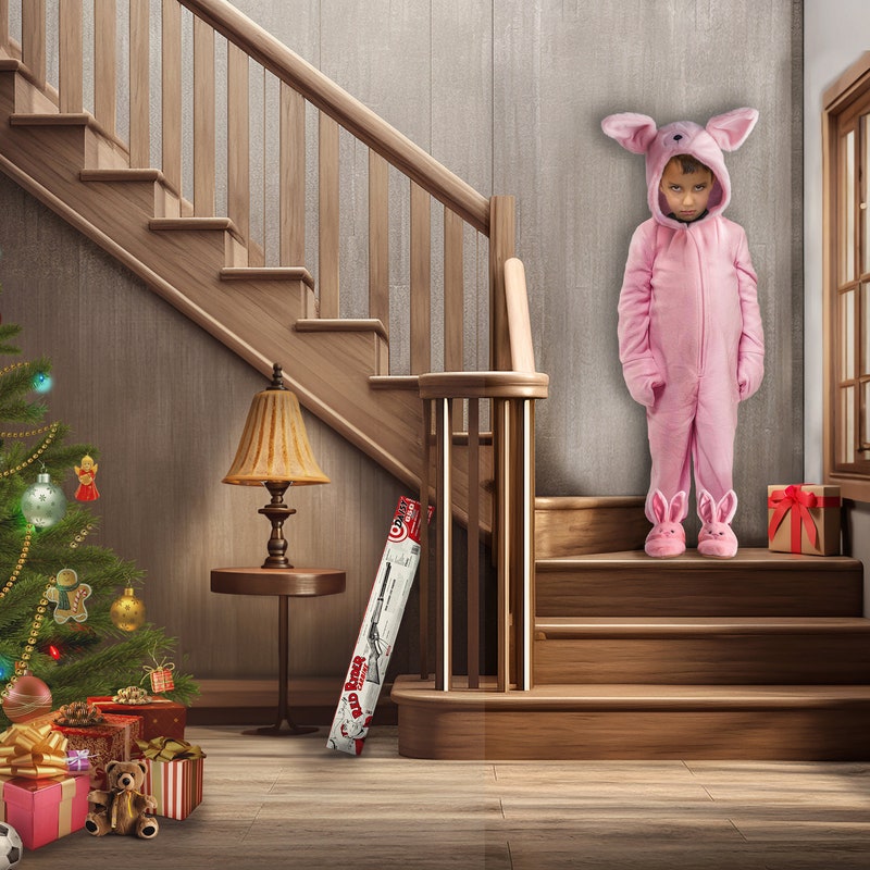 Christmas Movie Digital Background - Etsy