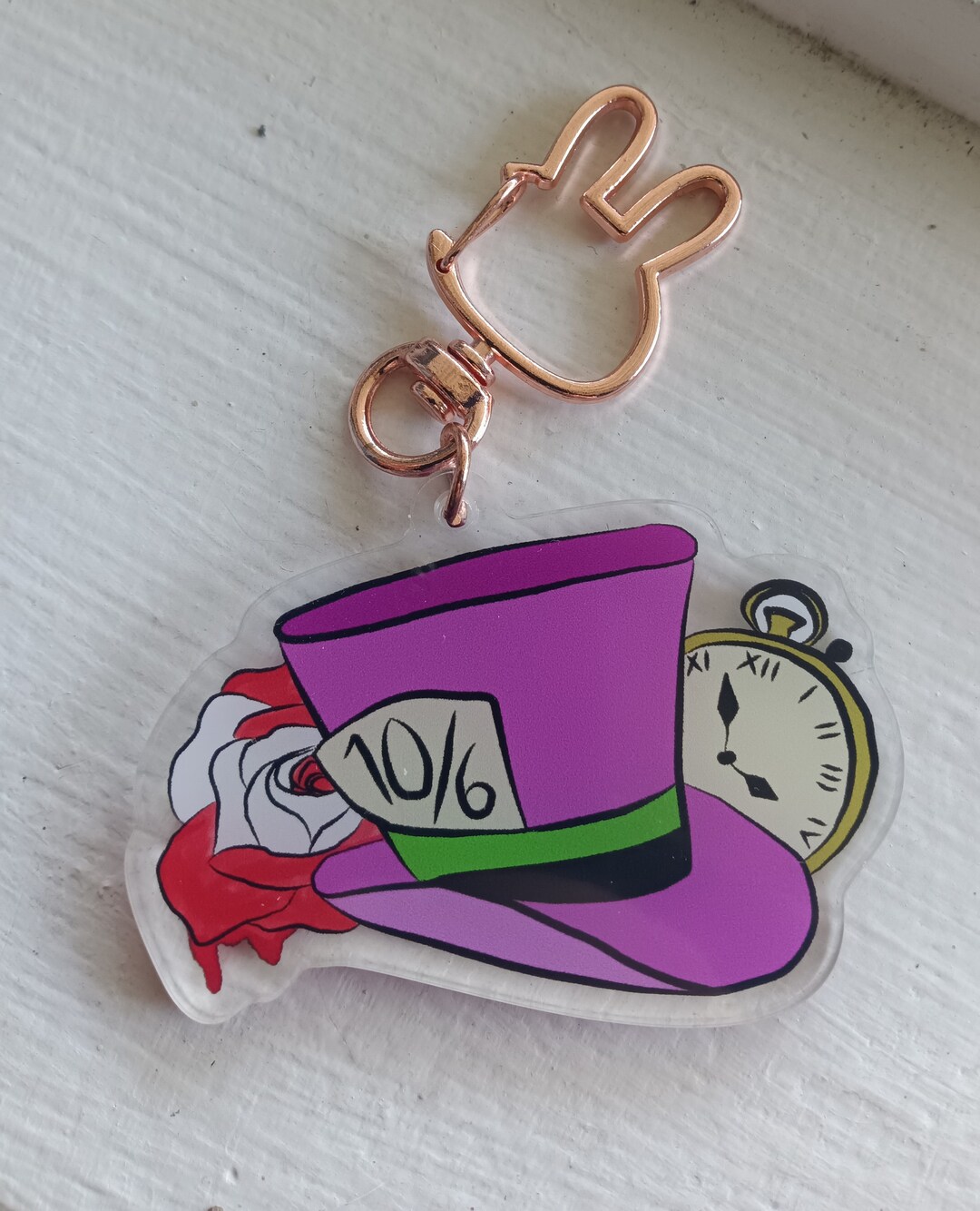 Mad Hatter Keychain (B Grade) - Etsy