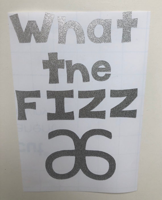 What the Fizz sticker | Etsy
