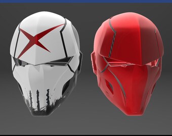 Red X Helmet HQ Resin - Etsy