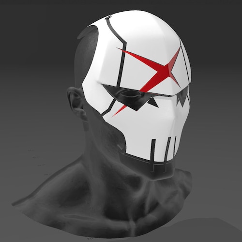 Red X Mask - Etsy