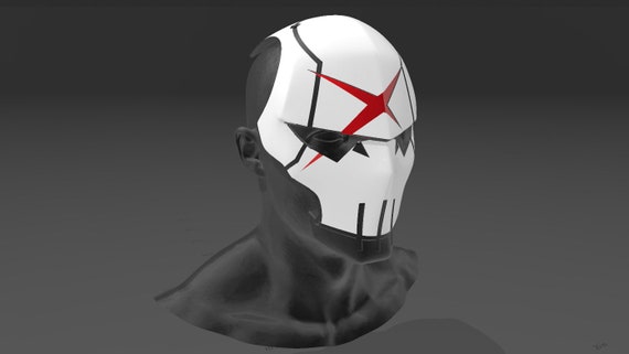 3D File-red X Mask and Skull Mask | Etsy New Zealand