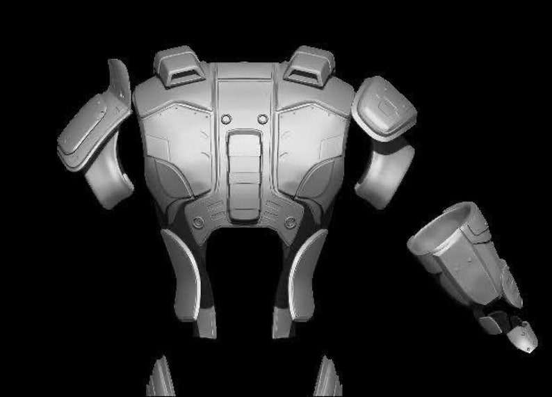 Taskmaster Full Body Armor-files - Etsy