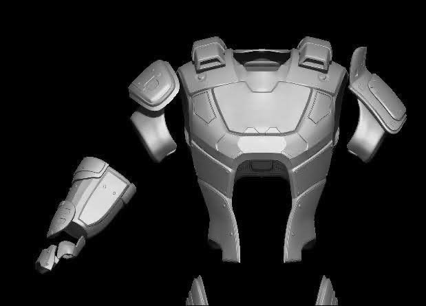 Taskmaster Full Body Armor-files - Etsy