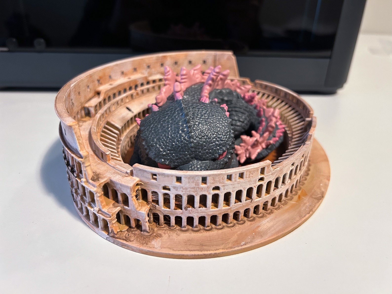 Godzilla Funko Pop ( Colosseum Display Only) - Etsy