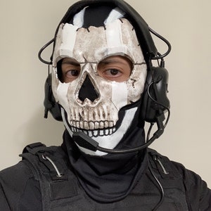 MW1 Ghost Mask - Etsy