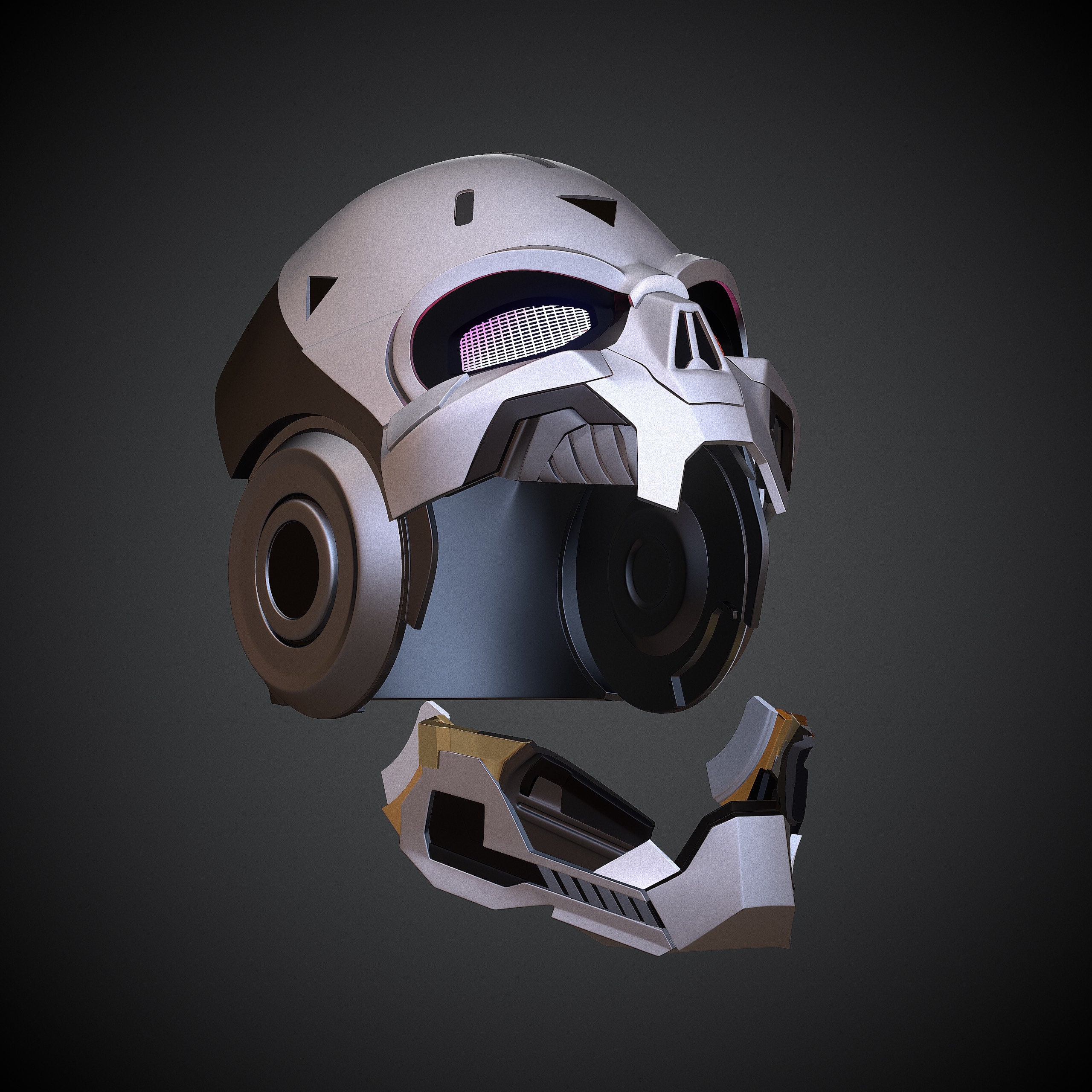 Tactical Cyberskull Helmet Files - Etsy