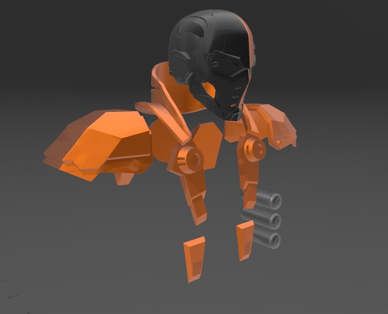 3D File-deathstroke Black-ops Armor and Helmet - Etsy