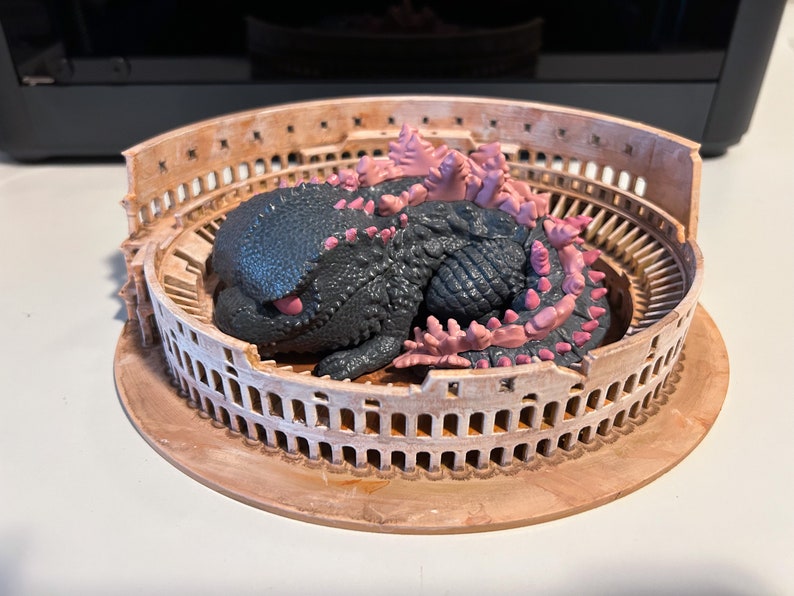 Godzilla Funko Pop ( Colosseum Display Only) - Etsy