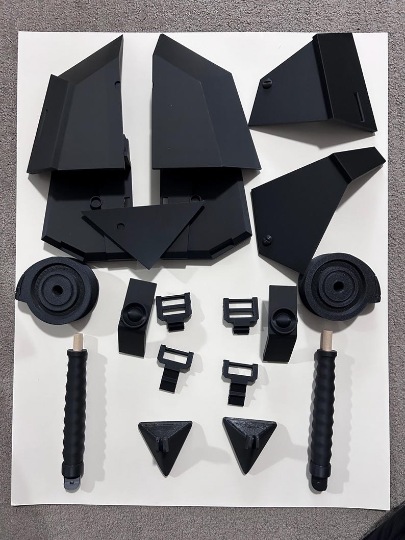 3D Printed Miles Prowler Backpack Kit - Etsy