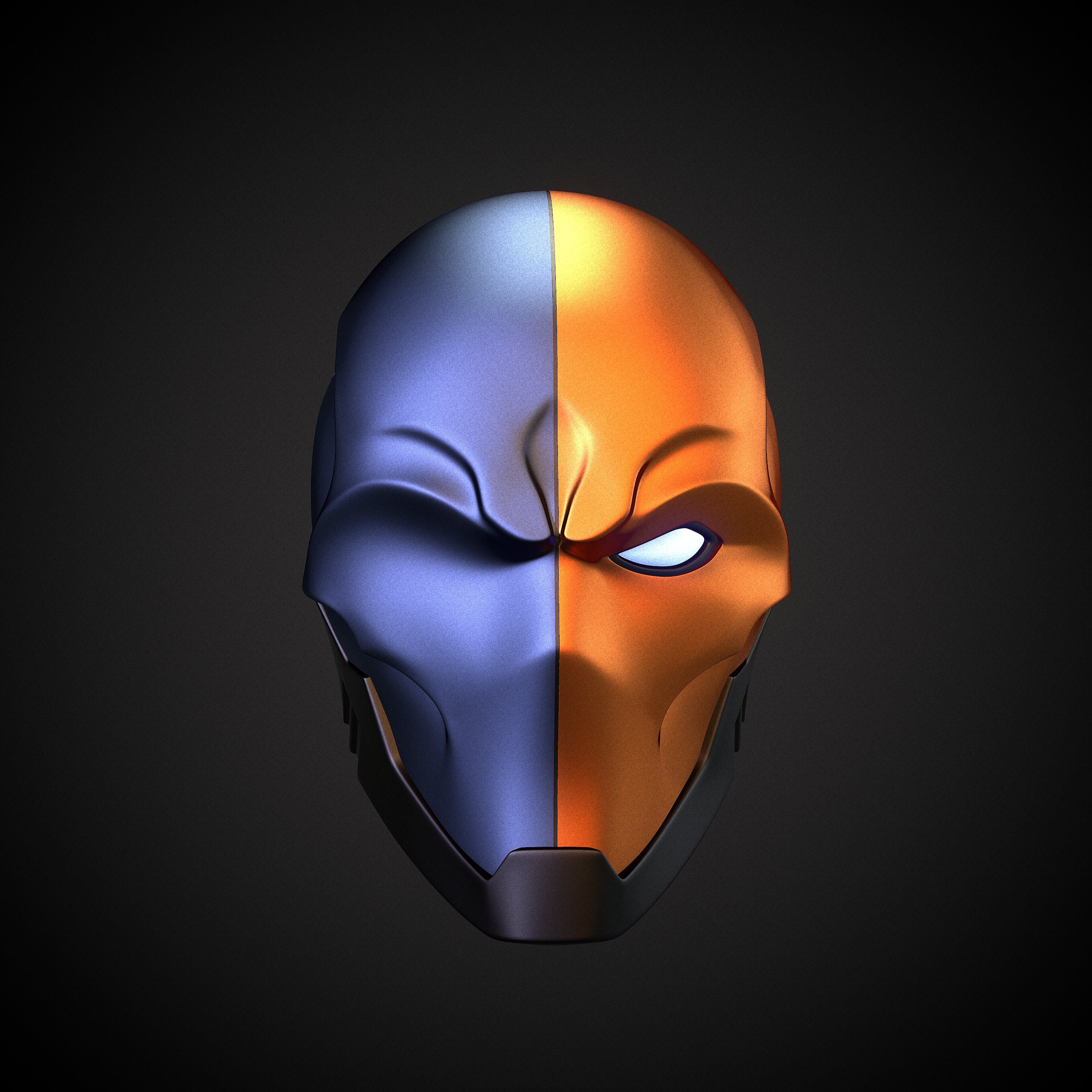 3D Files-mezco Deathstroke both Eyes Included - Etsy